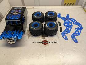 LOSI LOS210046 Mini Lmt Digger Body Tires Wheels Chassis